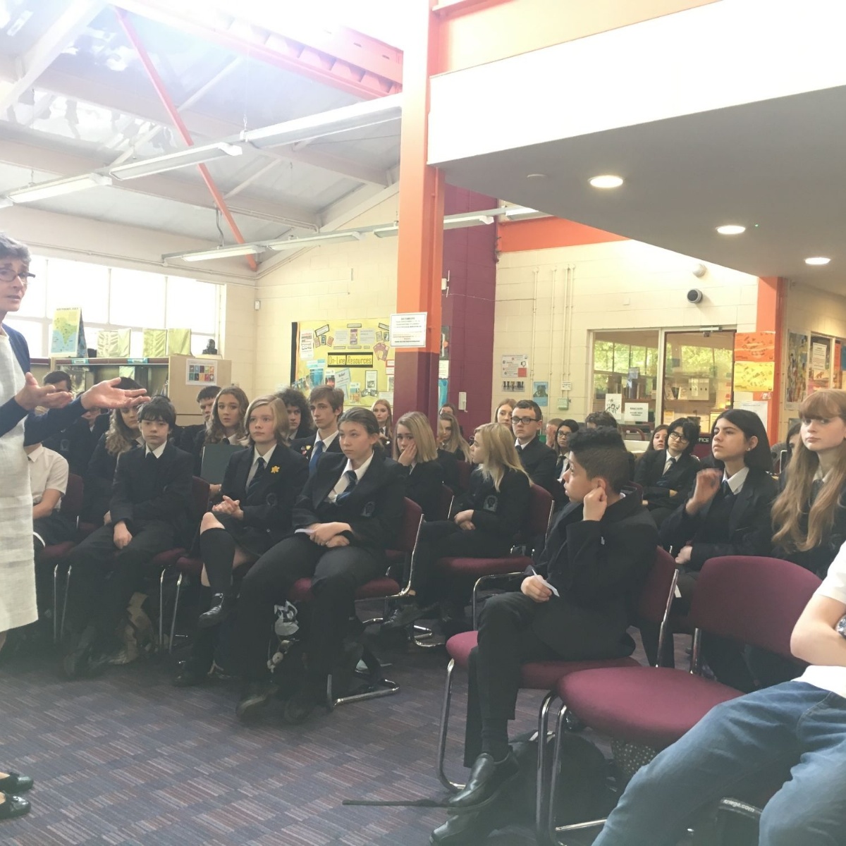 Buxton Community School - Right Honourable Baroness Morris of Yardley